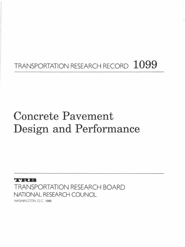 Transportation Research Record | PDF | Precast Concrete | Prestressed ...