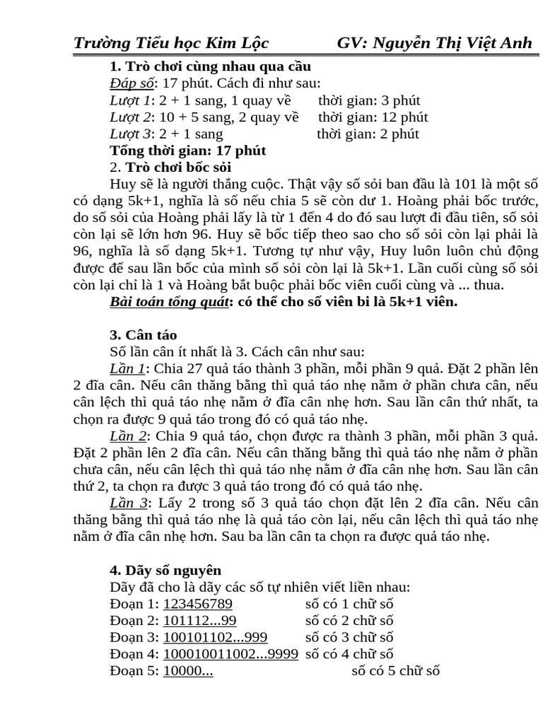 (123doc) - De-Cuong-On-Thi-Tin-Hoc-Tre-Toan-Tin-Co-Dap-An | PDF