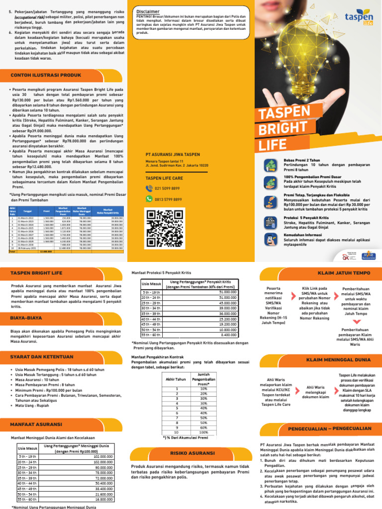 REVISI Brosur TBL (Update 1 Juni 2021) (1) (1) | PDF