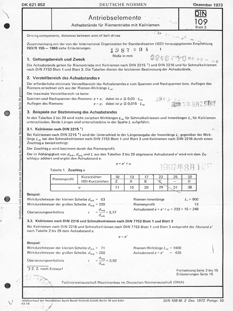 Din 109 2 | PDF