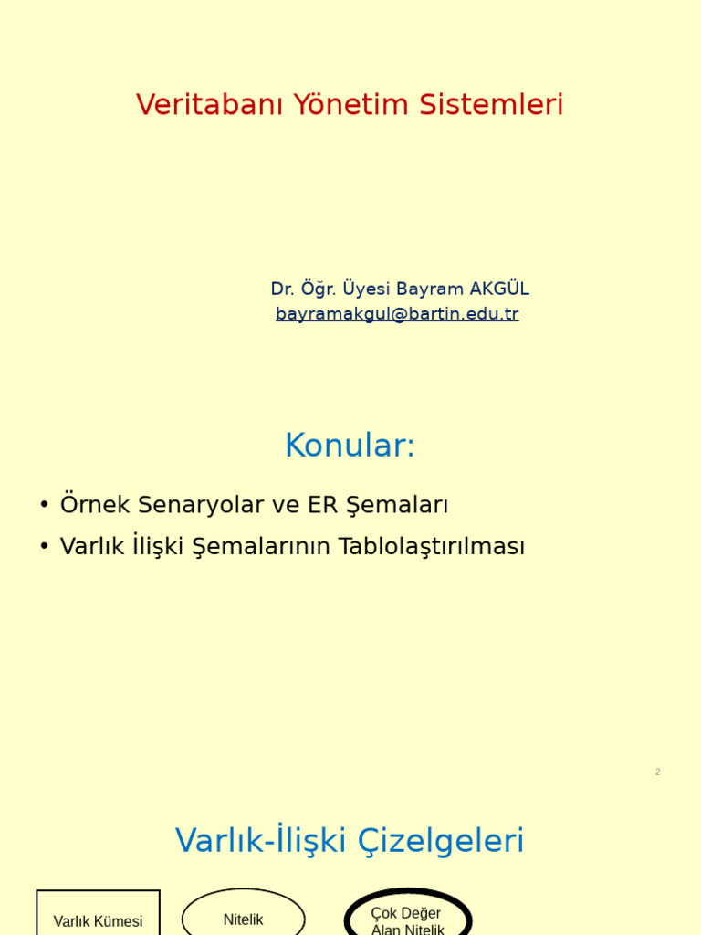 BSM303 5 ER Ornekler 1 | PDF