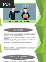 Disciplinary Hearing Opening Statement Guide | PDF | Career & Growth
