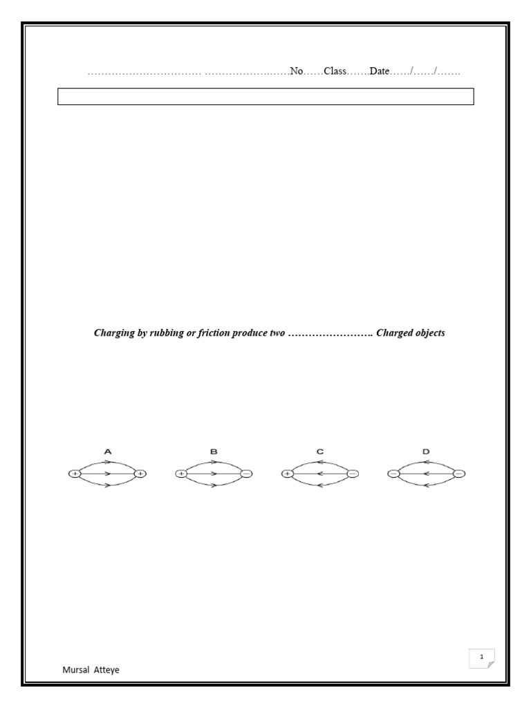 Assignment Electrostatic | PDF | Electric Charge | Capacitor