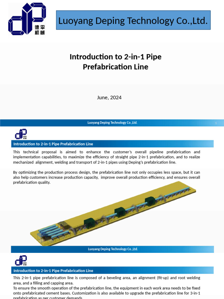 Double-Joint Welding Technical Introduction | PDF | Pipe (Fluid ...