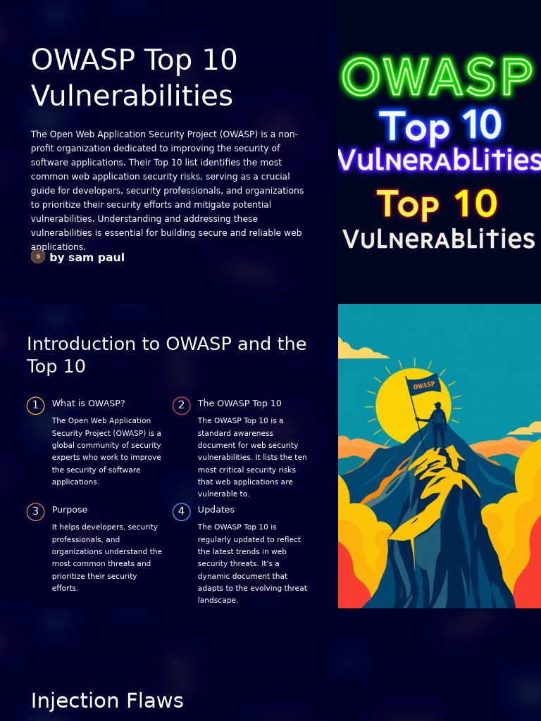 OWASP Top 10 Vulnerabilities | PDF | Security | Computer Security