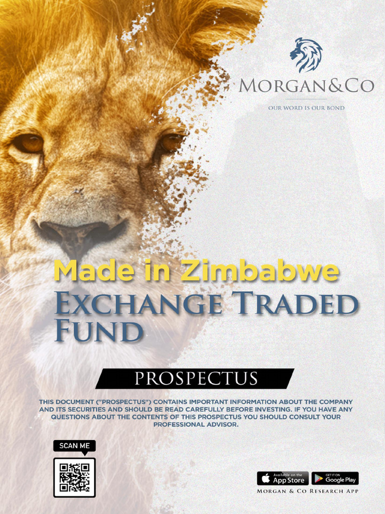 Made in Zimbabwe ETF Prospectus | PDF | Investment Fund | Exchange ...