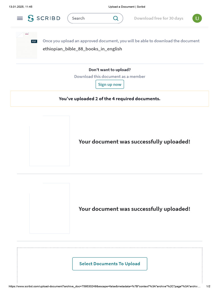 Upload a Document _ Scribd | PDF | Scribd | Software