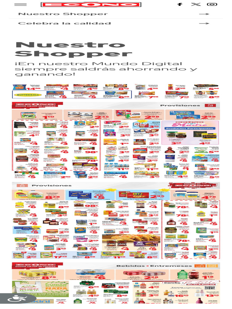 Shopper - Supermercados Econo 5 | PDF