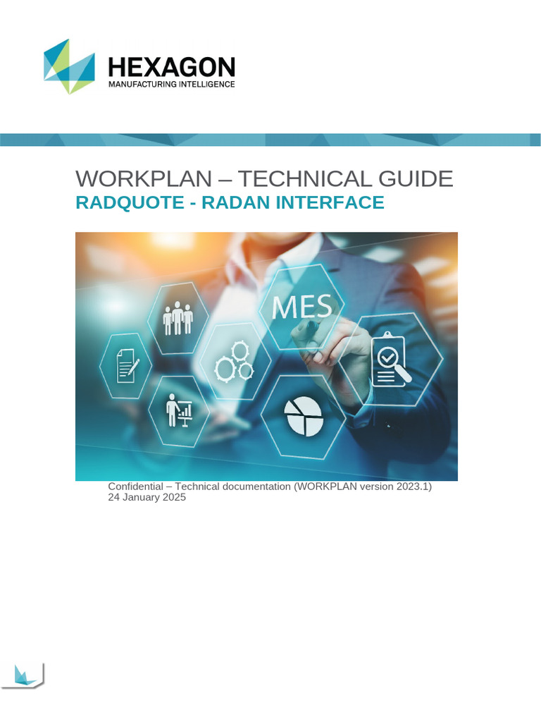 WORKPLAN - Radquote - RADAN 2024.1 | PDF | Interface (Computing ...