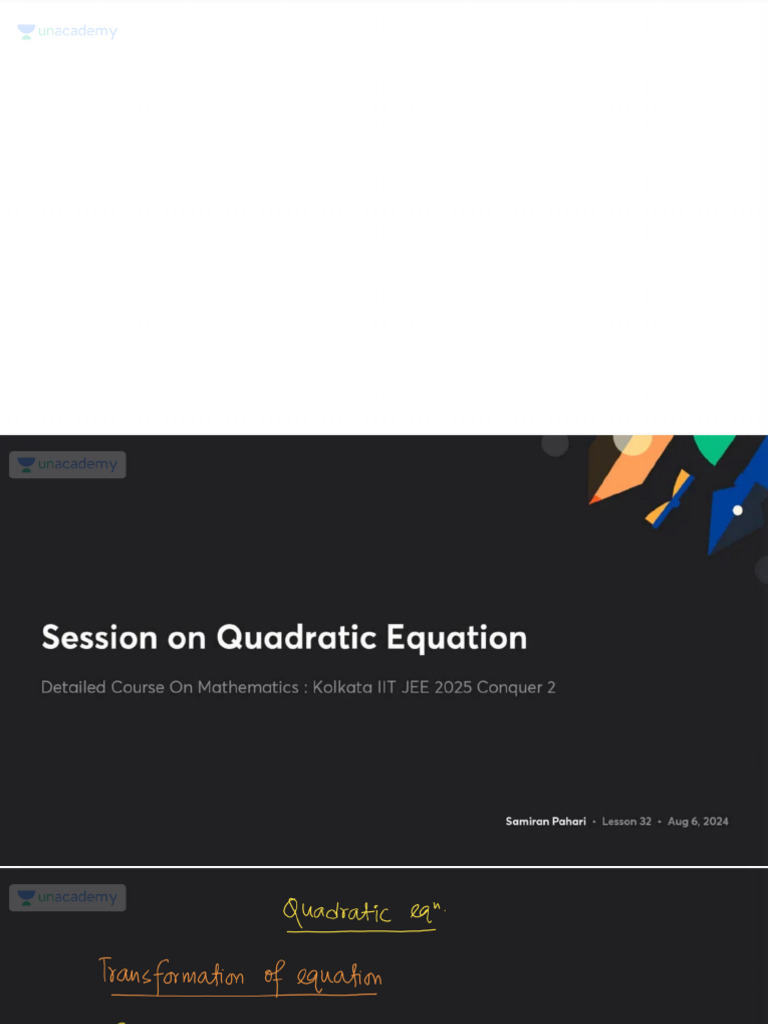 Session On Quad | PDF