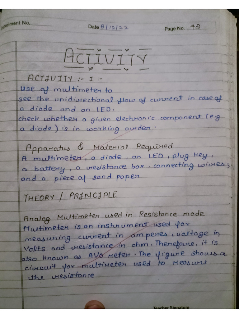 Class 12th Physics Activities... | PDF