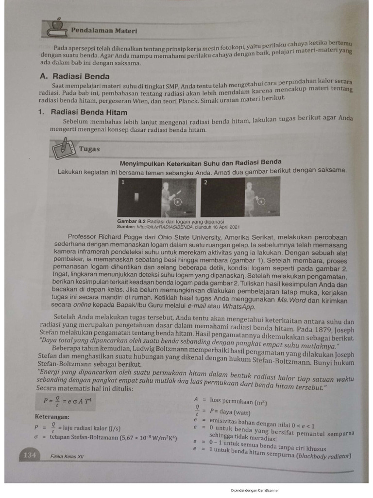 Radiasi Benda Hitam | PDF