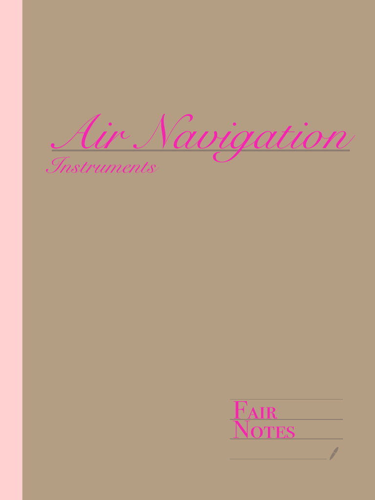 Instruments NOTES | PDF