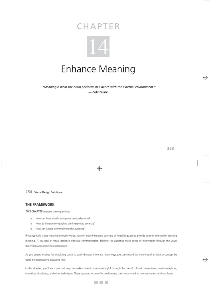 Visual Design Solutions Chapter 14 | PDF | Metaphor | Information
