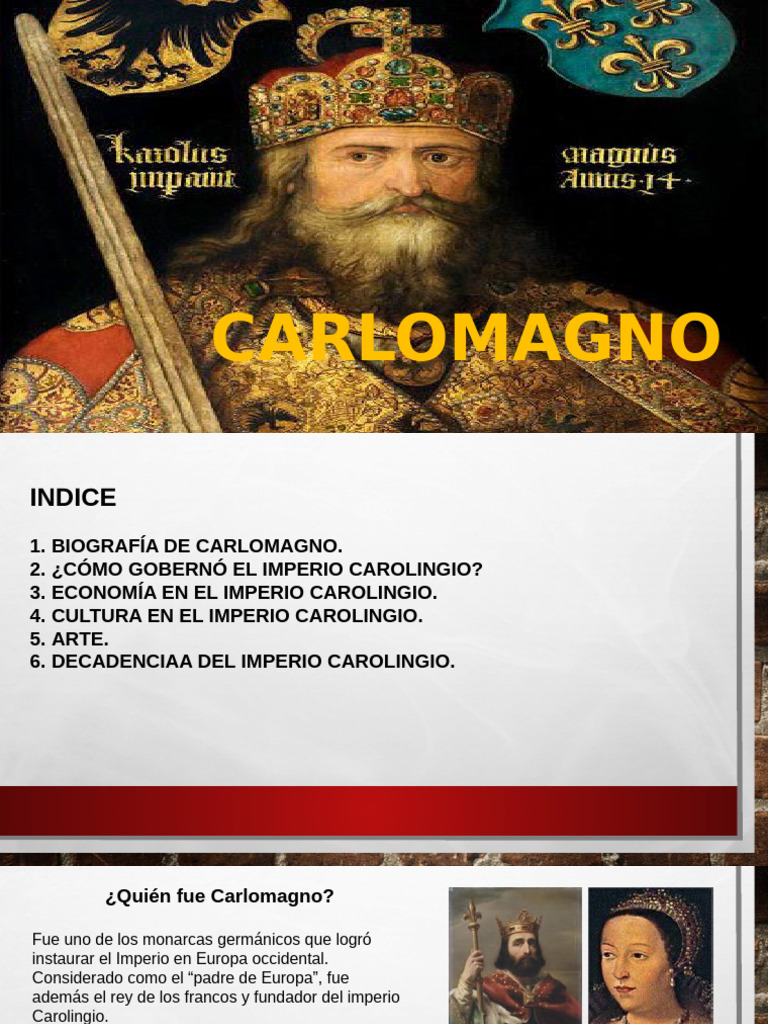 CARLOMAGNO | PDF | Carlomagno | Edades medias