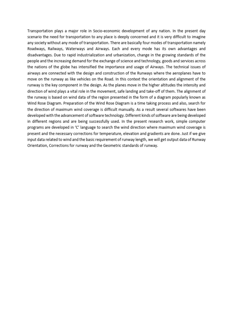 Runway Orientation Pdf