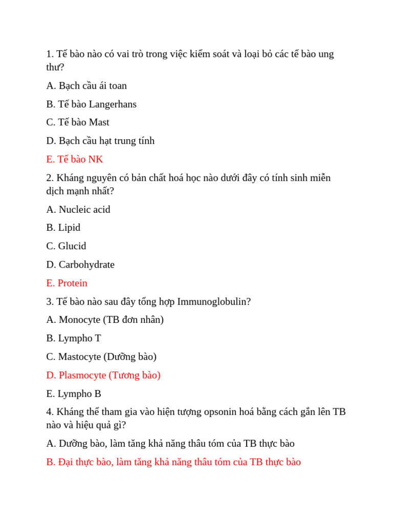 %C3%94N T%E1%BA%ACP MD | PDF