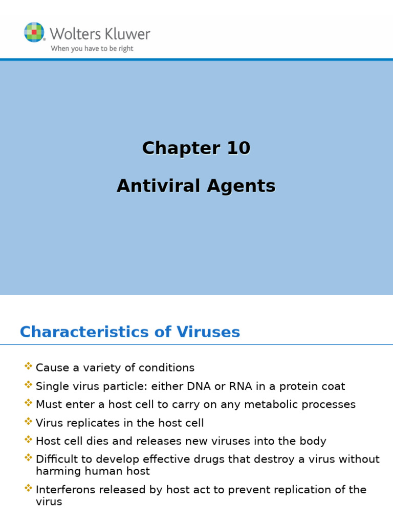 Tucker9e Chapter10 | PDF | Antiviral Drug | Virus