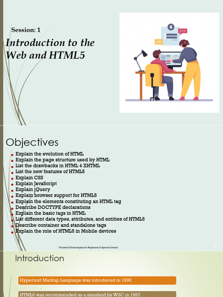 FrontEnd Technologies - Classroom Presentations | PDF | World Wide Web ...