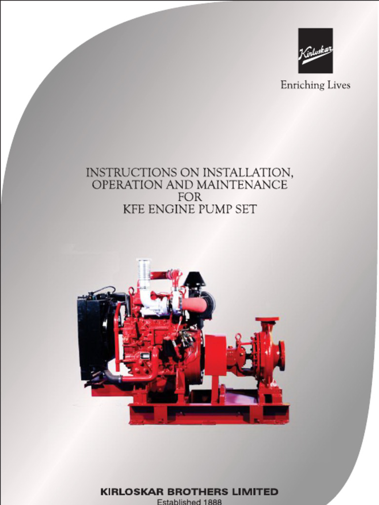 Iom Kfe | PDF | Pump | Waste