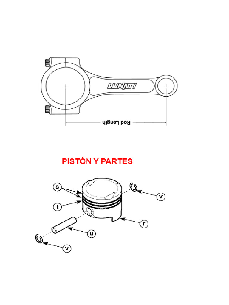 Doc1biela y Piston y Bulon | PDF