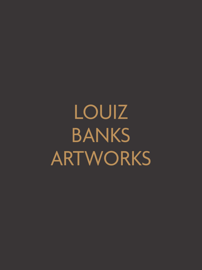 Louiz Banks Artworks | PDF