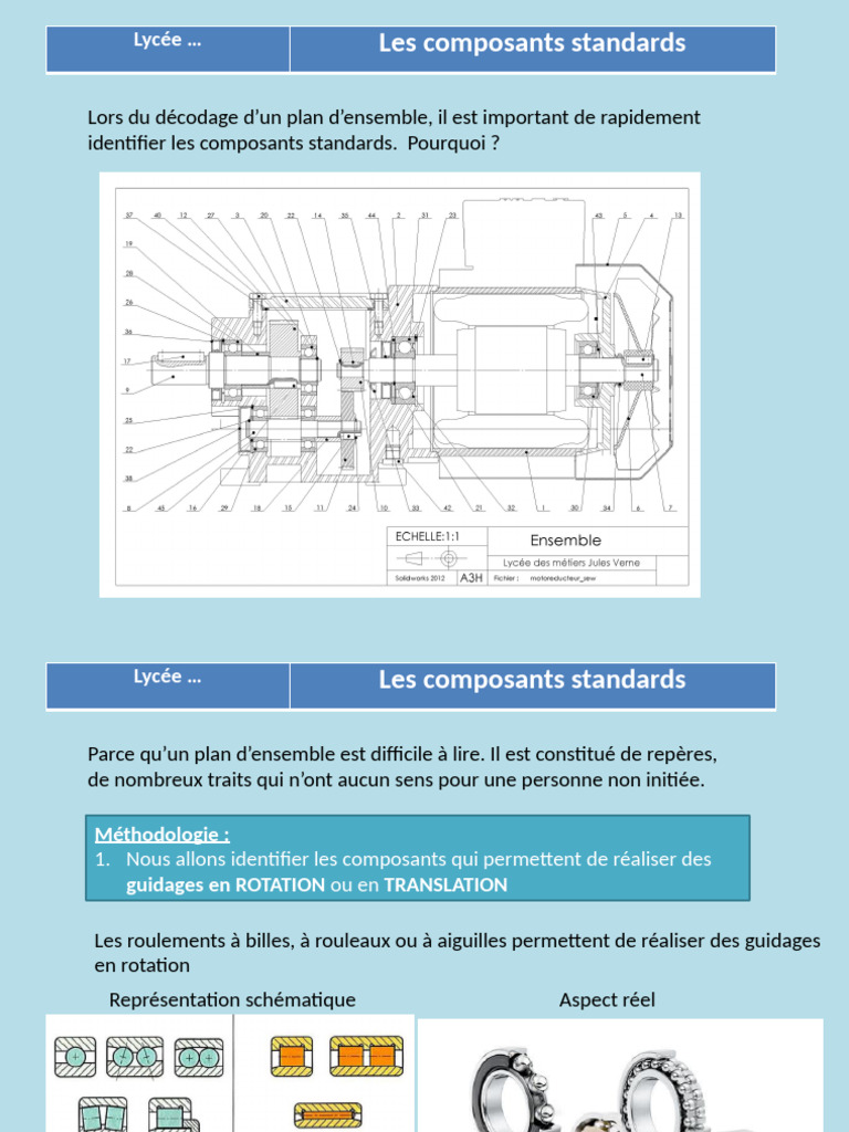 Comment Lire Un Plan (Dessin) d'Ensemble | PDF | Biens manufacturés | Ingénierie mécanique