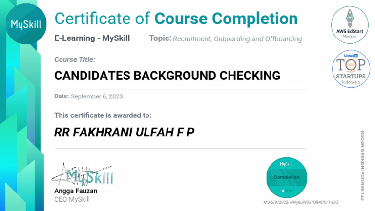 Candidates Background Checking | PDF