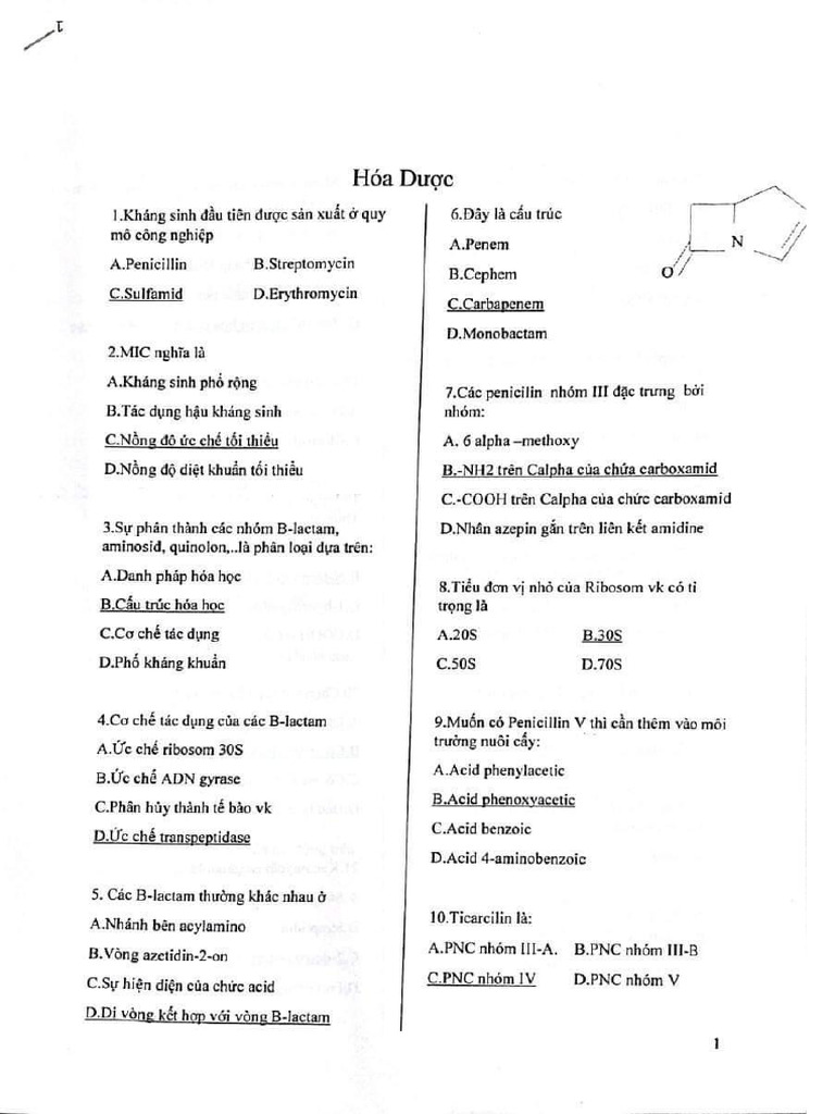 225câu HD1 NTTU | PDF