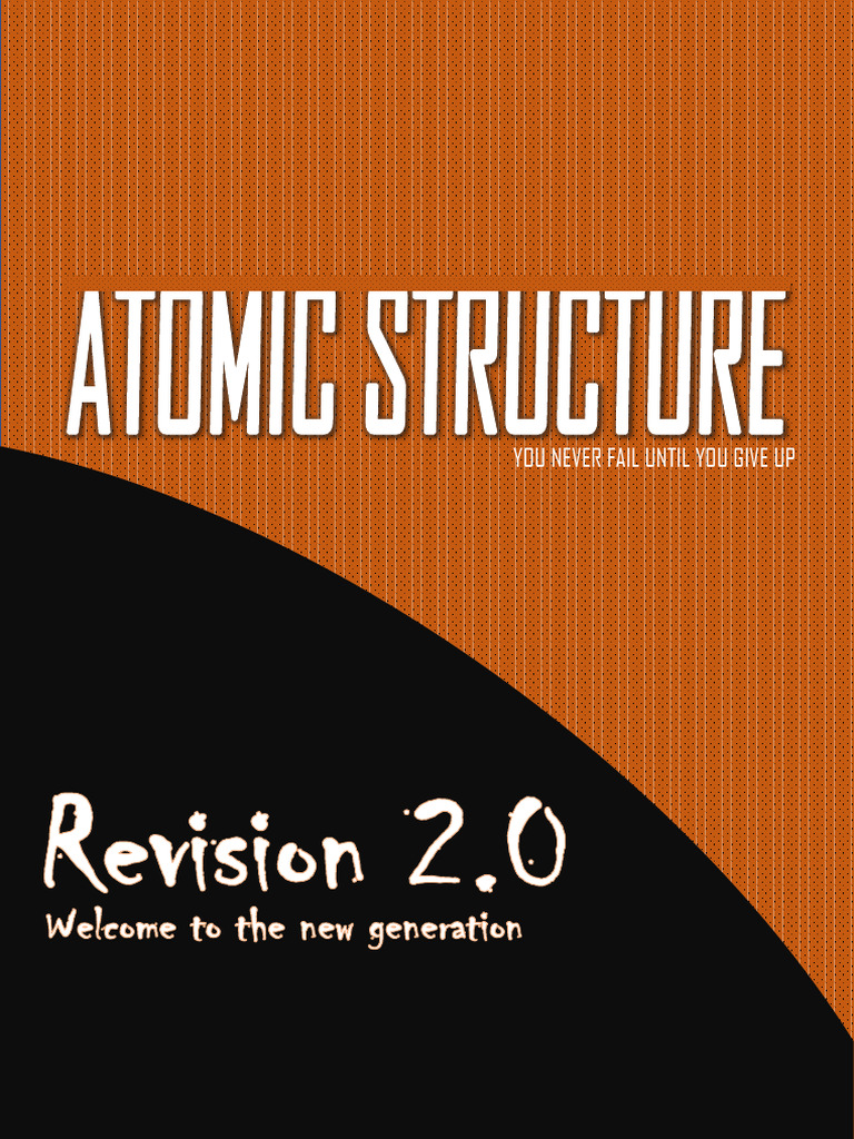 ATOMIC STRUCTURE-1 | PDF | Electromagnetic Spectrum | Emission Spectrum