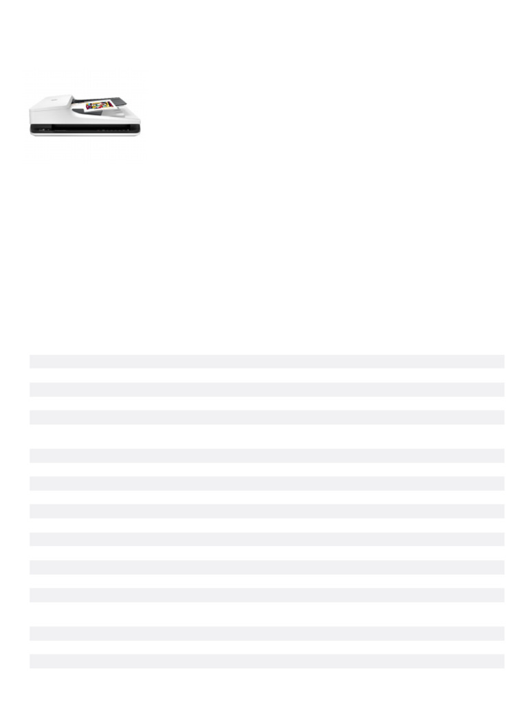 Scanjet Pro 2500 f1 Brochure | PDF | Image Scanner | Office Equipment