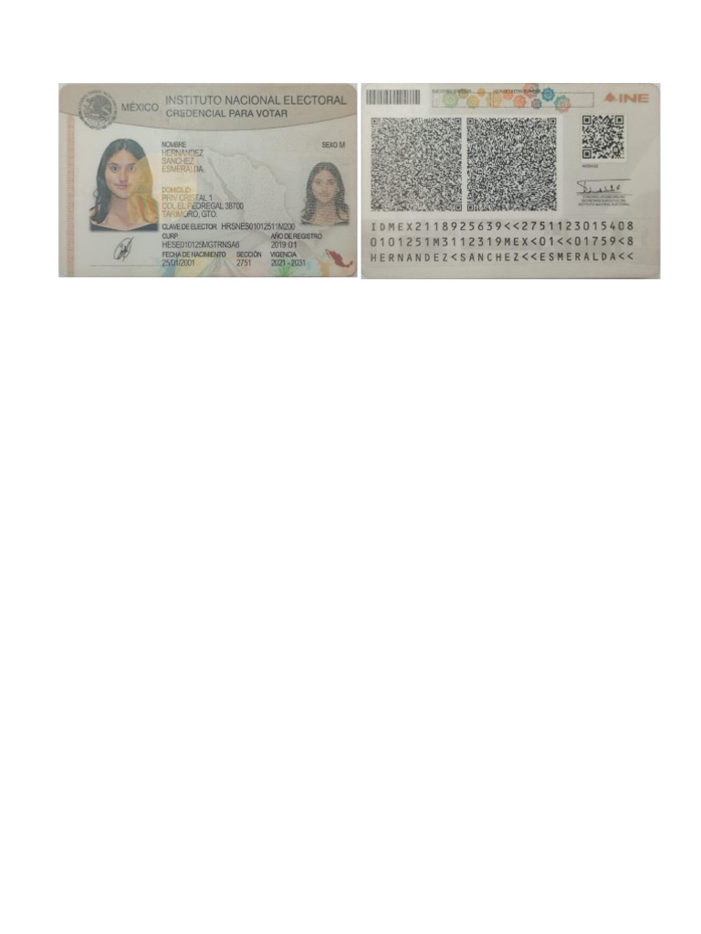 Credencial Esme | PDF