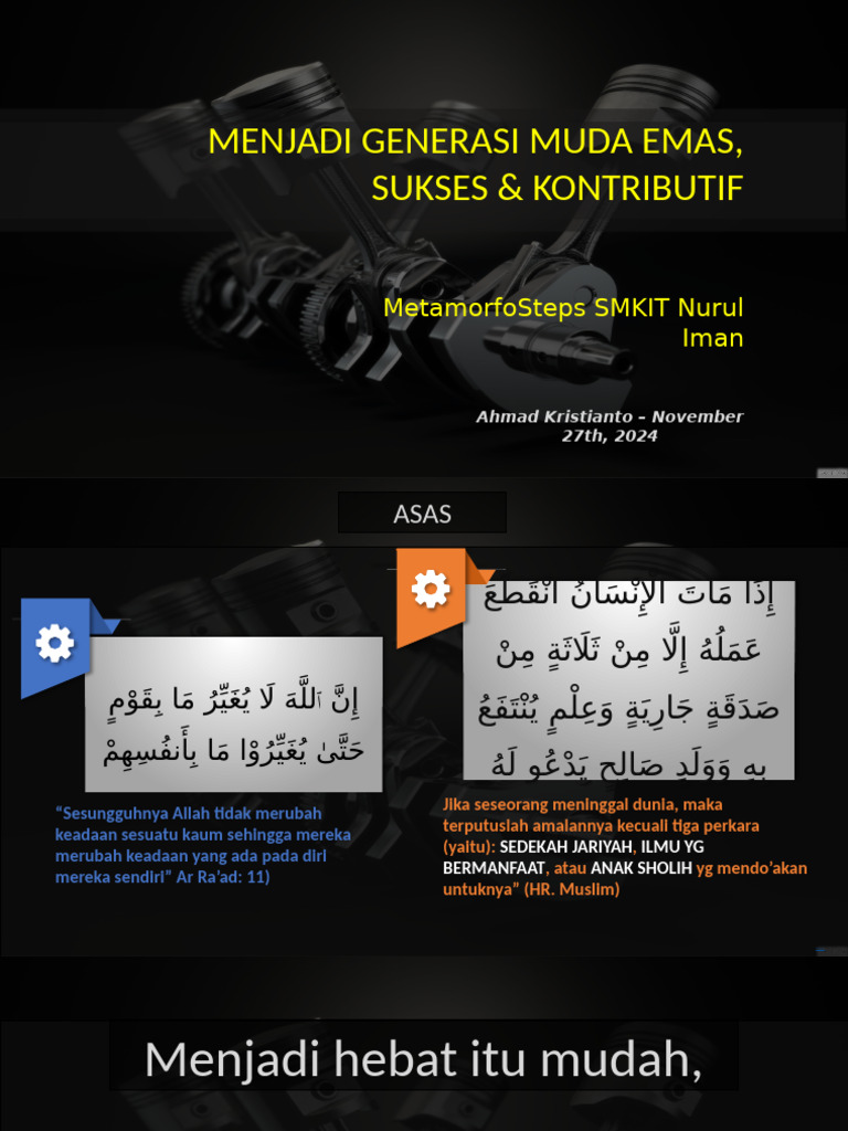 MetamorfoSteps2_SMKIT Nurul Iman | PDF