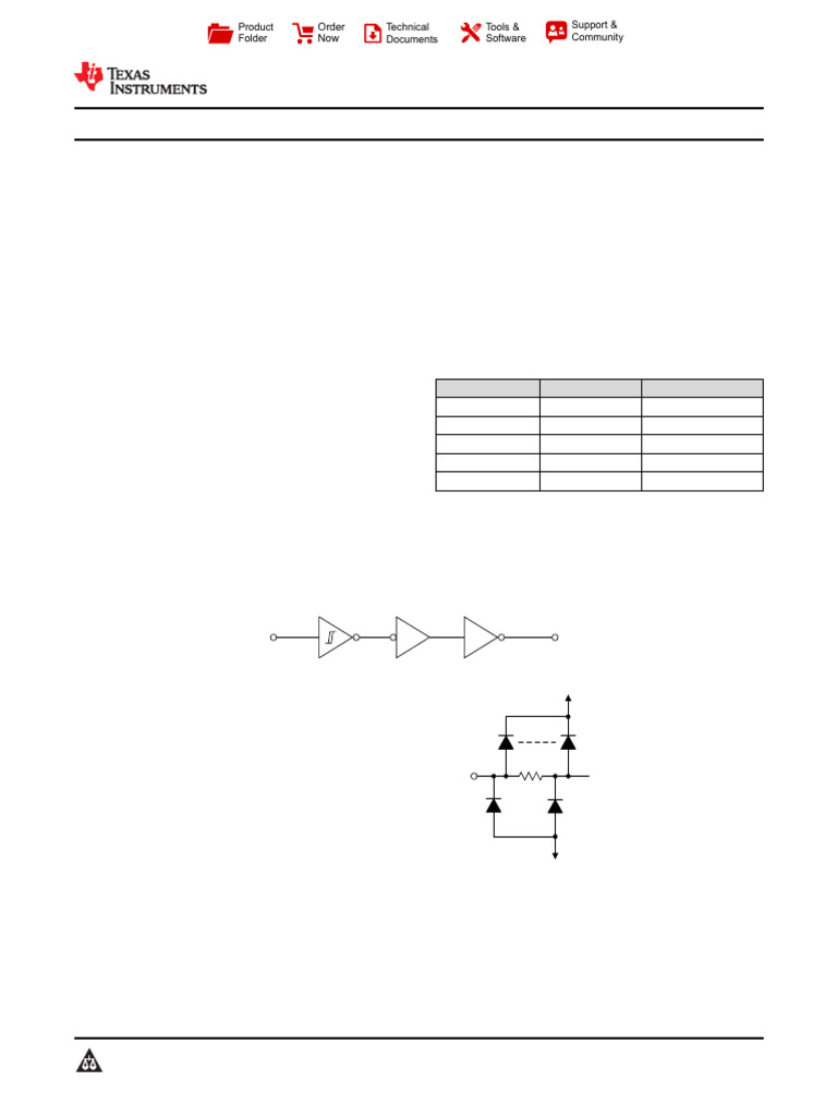 cd40106b | PDF | Electrostatic Discharge | Electrical Components