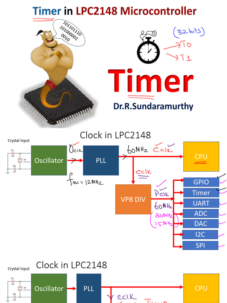 13-Using Timer in LPC2148 | PDF | Timer | Computer Science