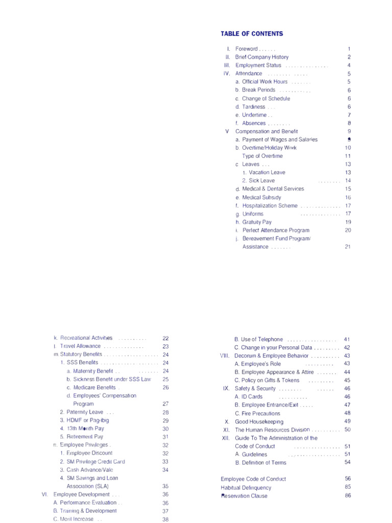 Employee Handbook Overview | PDF | Employment