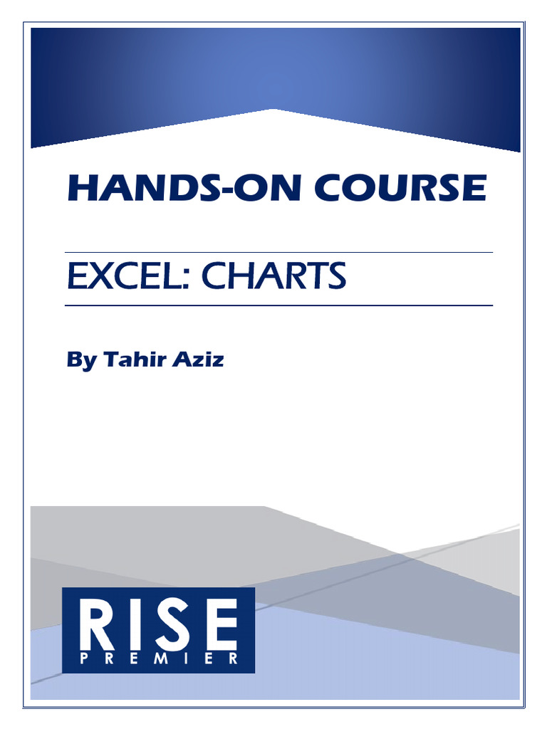 4 Ms Excel Charts By Tahir Aziz Pdf Chart Microsoft Excel