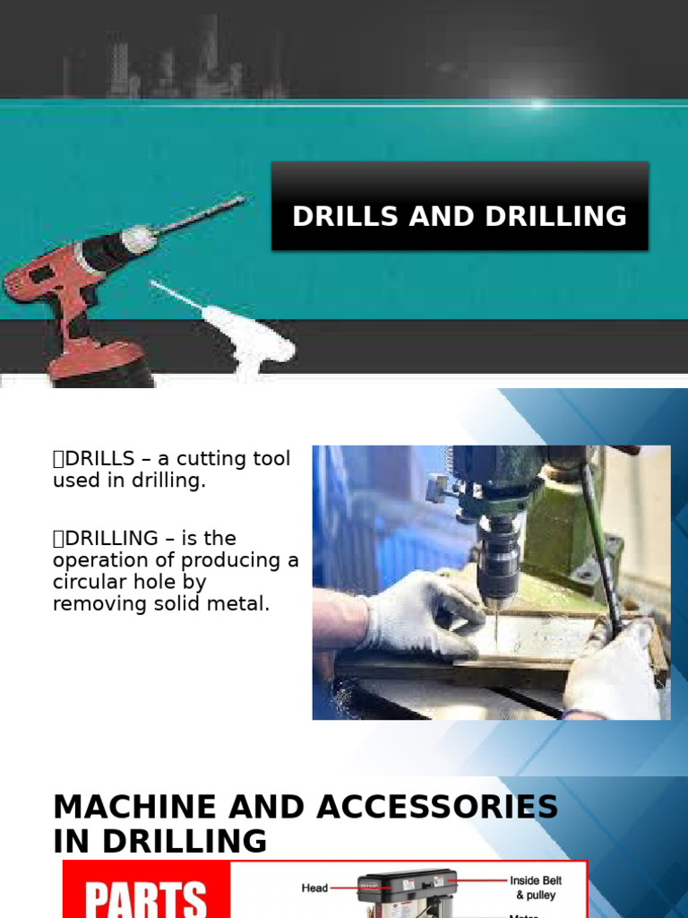 DRILLING | PDF | Drill | Drilling