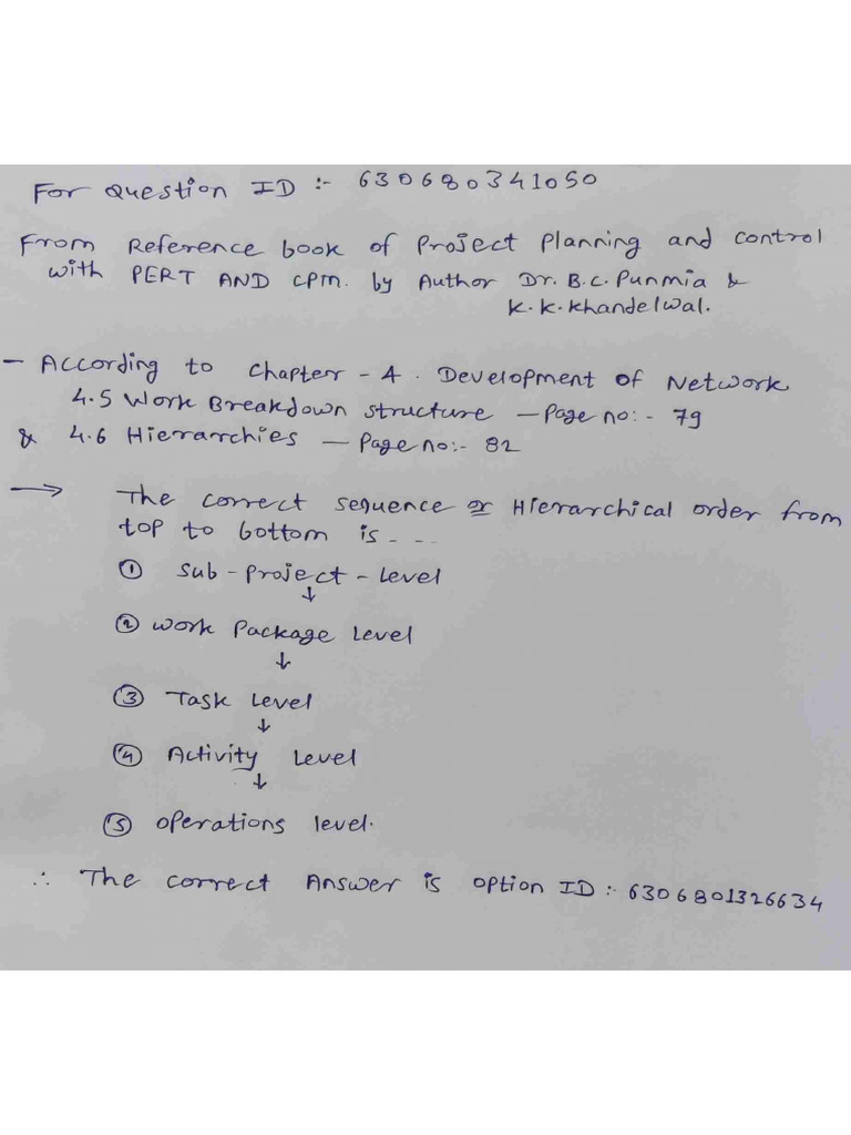 WBM Objection Reference | PDF