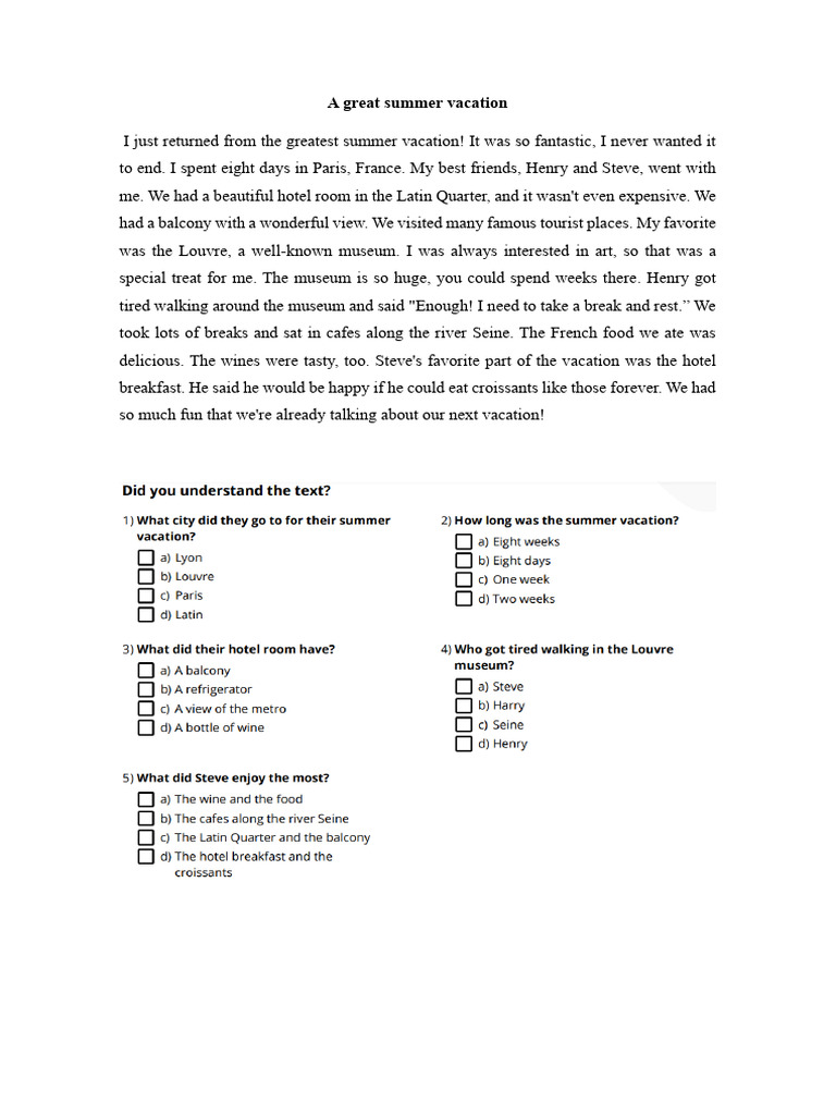 READING GRADE 4 | PDF