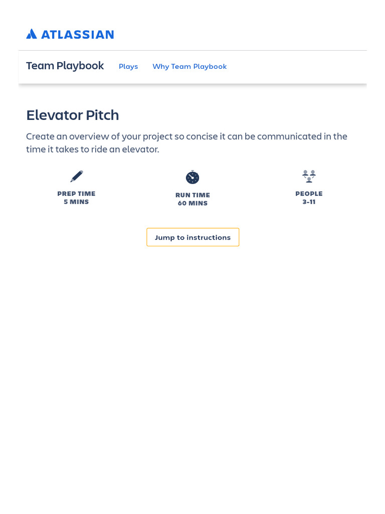 How To Write An Elevator Pitch | PDF | Human Communication