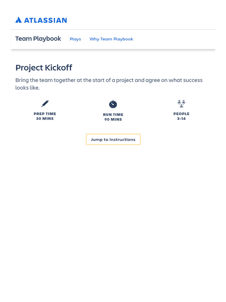 Project Kickoff Meetings Pdf