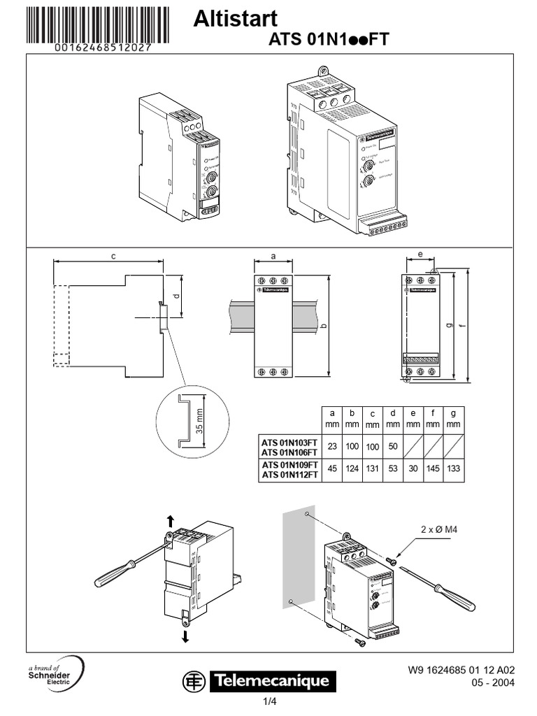 ATS Series Voltage Specifications Guide | PDF