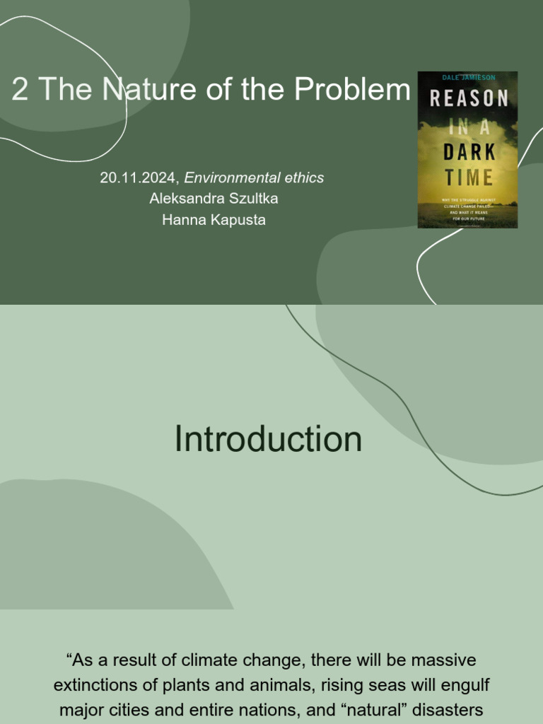 Nature of the problem | PDF | United Nations Framework Convention On ...