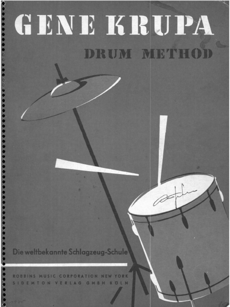Gene Krupa Drum Method | PDF