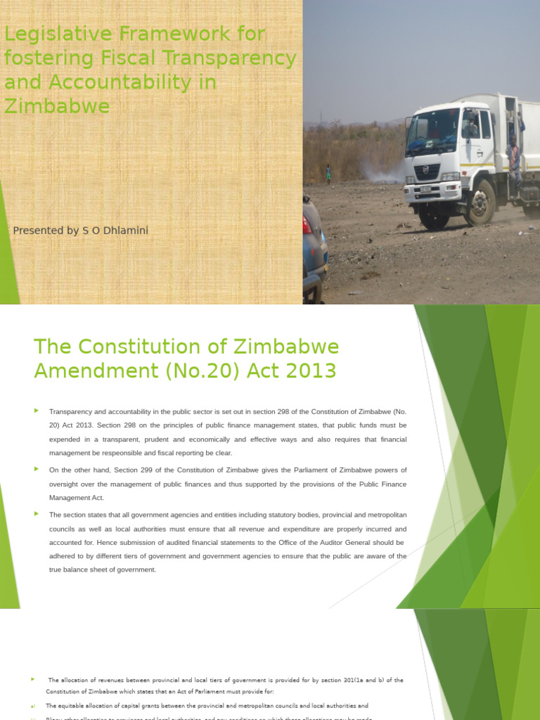 Local Government Structures in Zimbabwe | PDF | Audit | Governance