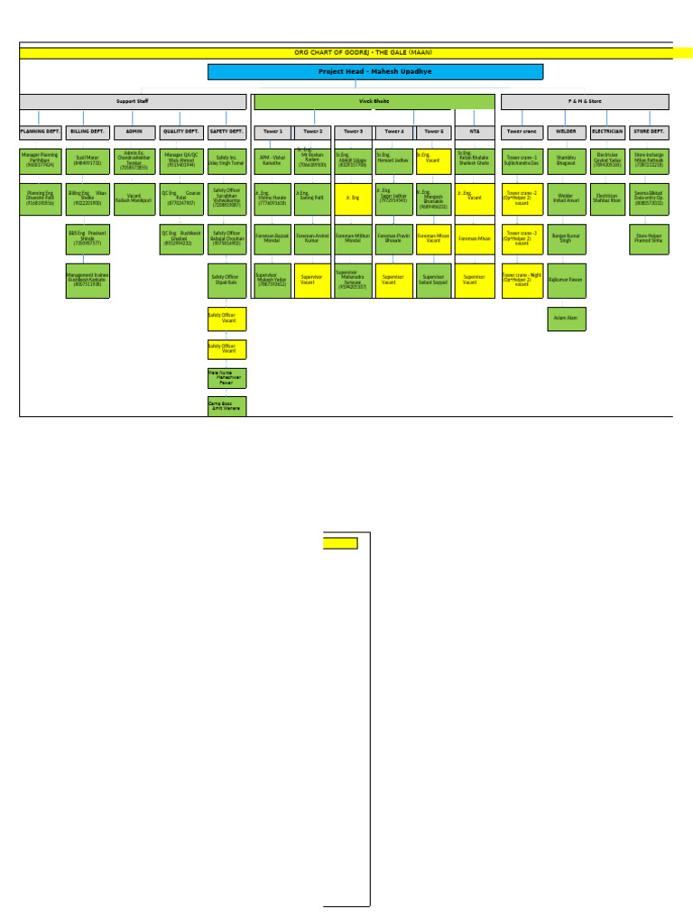 Organisation - Chart | PDF