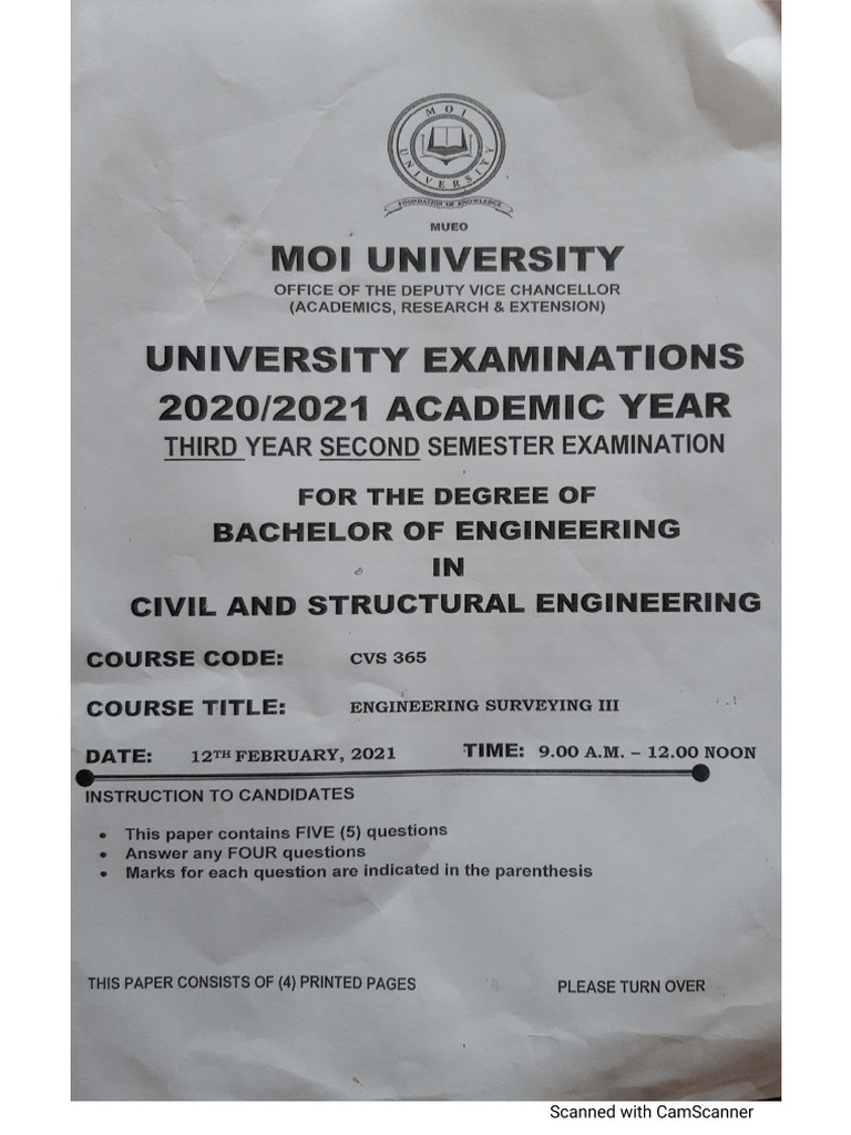 3rd Year Past Papers | PDF