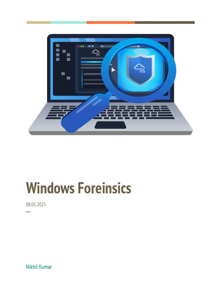 Windows Forensics Basics | PDF | Windows Registry | Computing