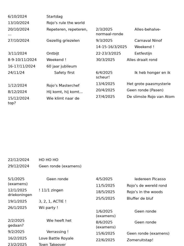 Programma - kopie | PDF